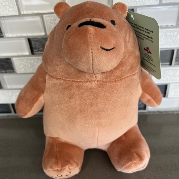Cartoon Network | Toys | We Bare Bears Plush Grizzly Bear Cartoon ...